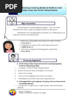 Pang-Ukol Pagsasanay | PDF