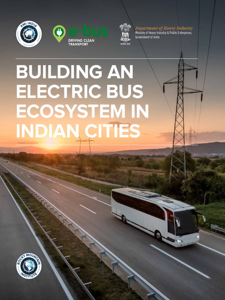 Building An Electric Bus Ecosystem in Indian Cities: Mount | PDF ...