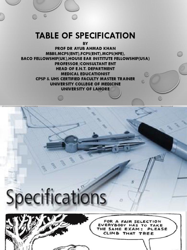 Epev 2 3 Table of Specification | PDF | Curriculum | Learning