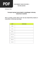 Lantay Pahambing Pasukdol Grade5 Worksheet | PDF