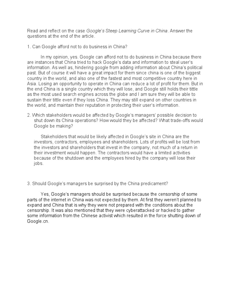 Module 1-Reflection | PDF