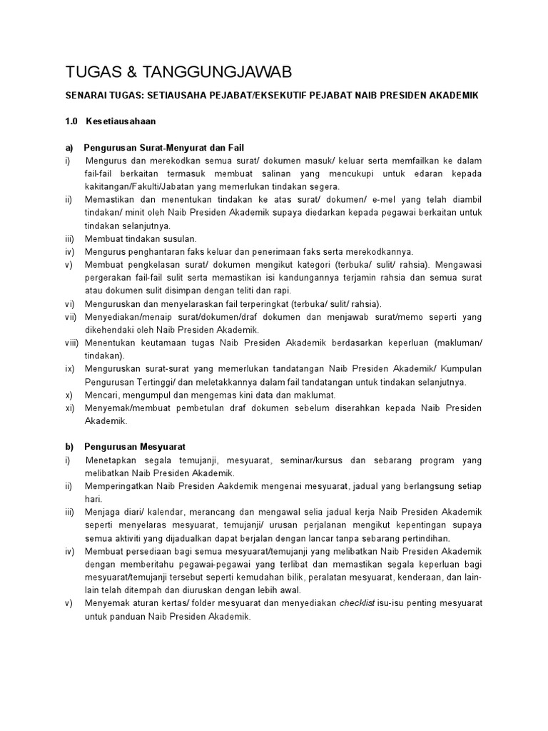 Tugas Exec VPA | PDF