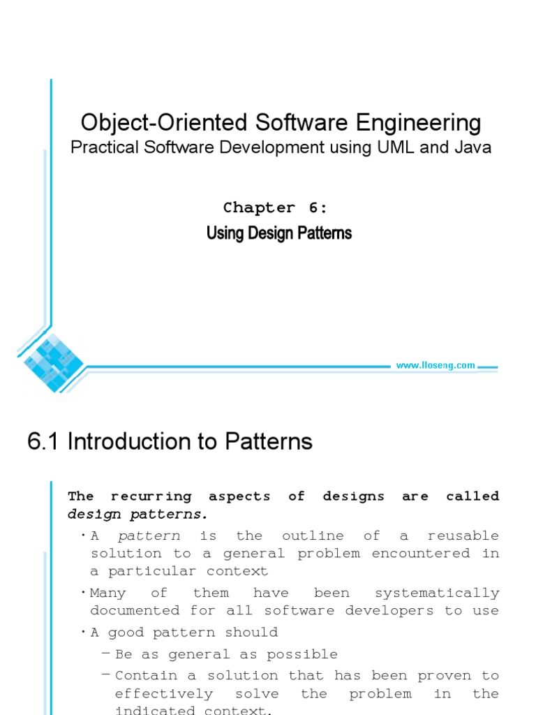Object-Oriented Software Engineering: Practical Software Development Using UML and Java | PDF ...
