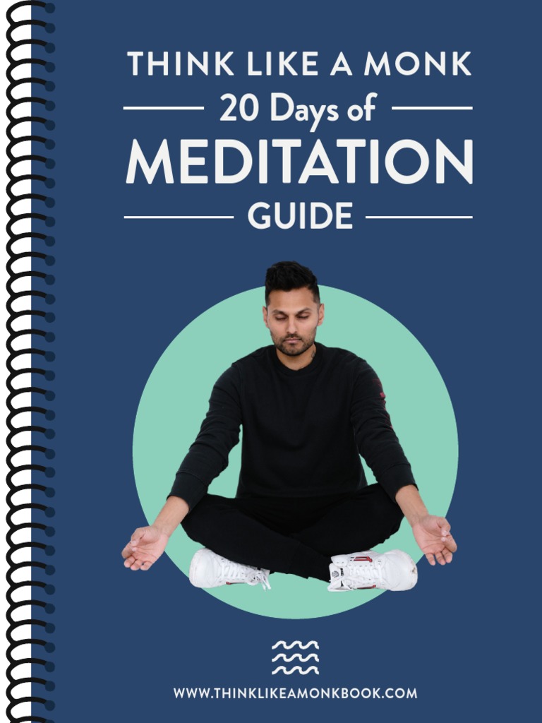 Think Like A Monk Meditation Workbook | PDF