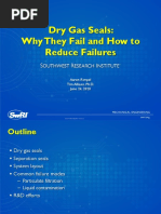 Compressor Dry Gas Seal System | PDF | Valve | Bearing (Mechanical)