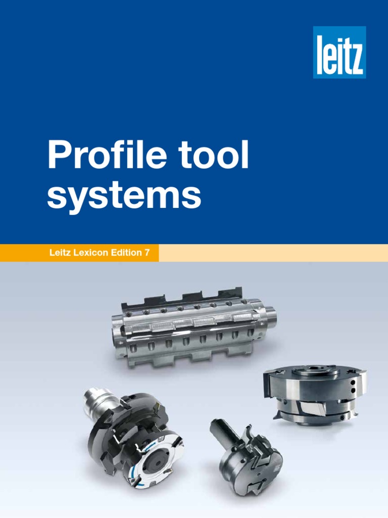 Leitz Lexicon Edition 7 - 10 Alati Za Profiliranje | PDF | Knife | Plywood