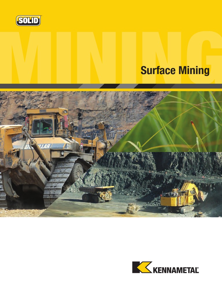 B 11 02653 Surface Mining | PDF | Blade | Mining