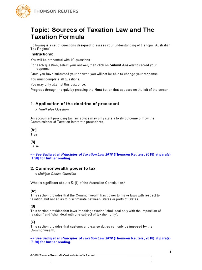 Text Book Multiple Choice Quiz Answers | PDF | Employee Benefits | Taxes