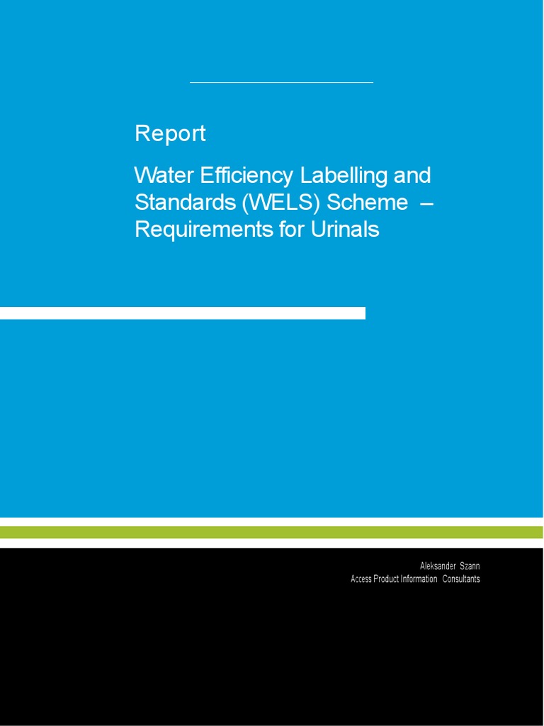 Water Efficiency Labelling and Standards (WELS) Scheme - Requirements ...