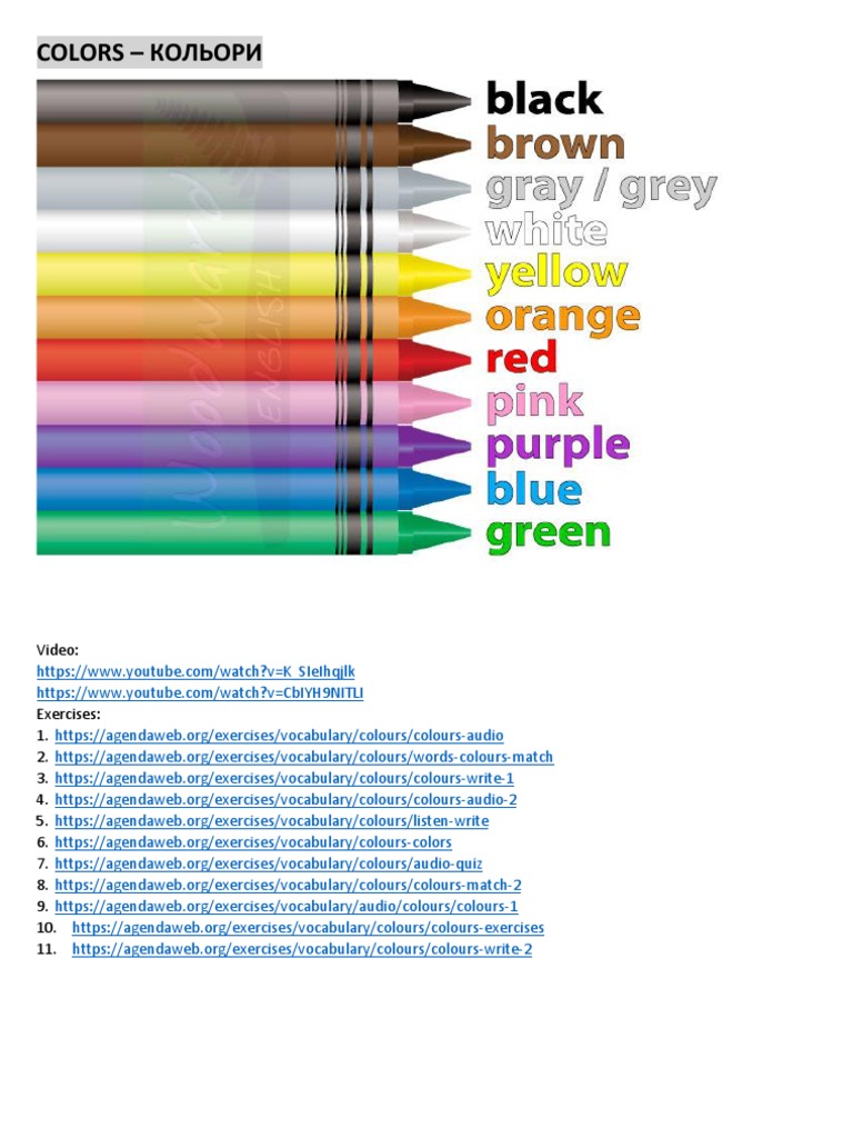 Colors | PDF