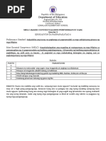 PERFORMANCE TASK Q3 - Grade 6 (AutoRecovered) | PDF | Area | Rubric ...