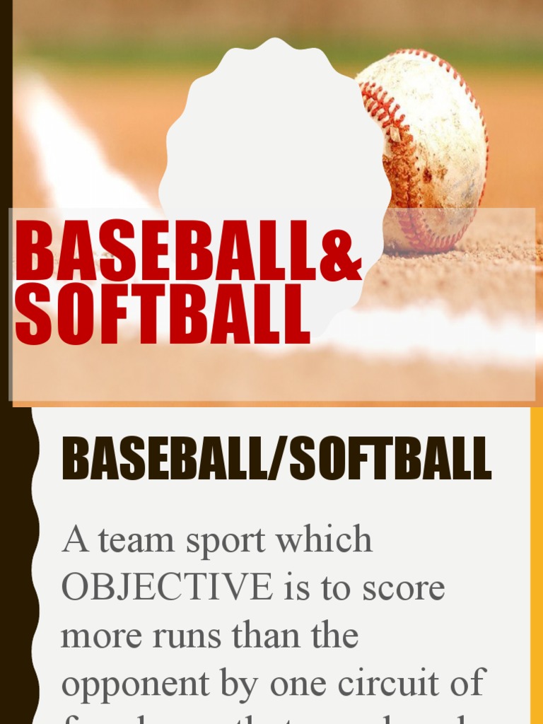 Baseball Mapeh 8 Quarter 3 | PDF | Softball | Baseball Field