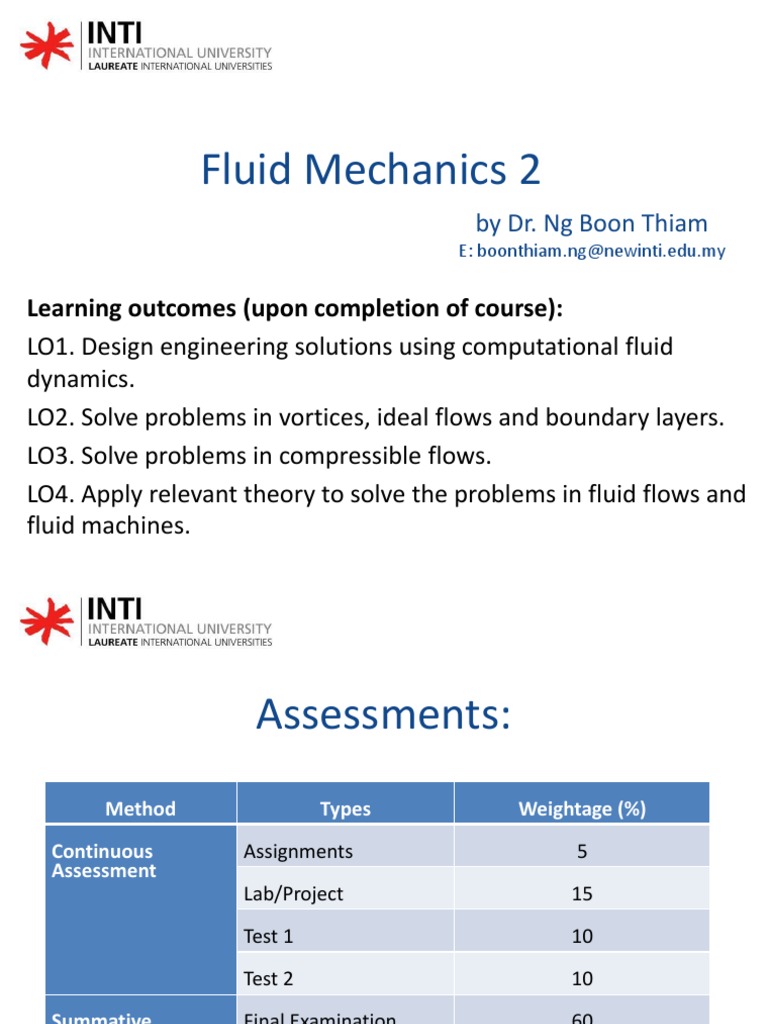 L1 Water Hammer | PDF | Fluid Dynamics | Fluid Mechanics