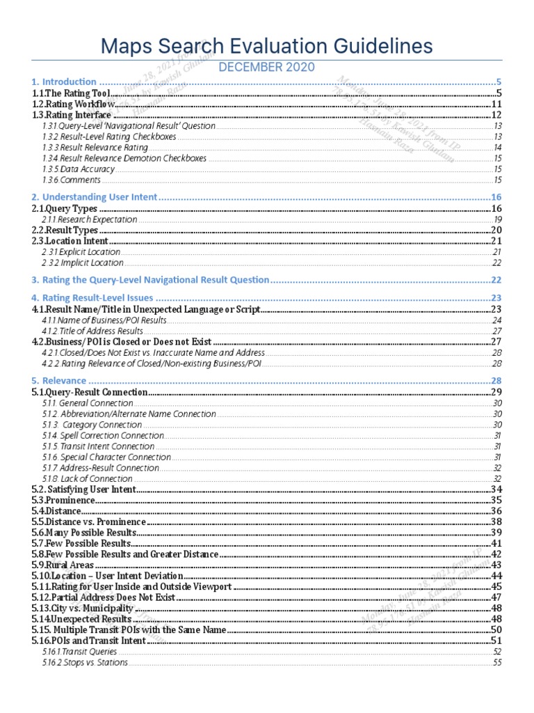 Maps Search Guidelines Pdf Computer Science Computing