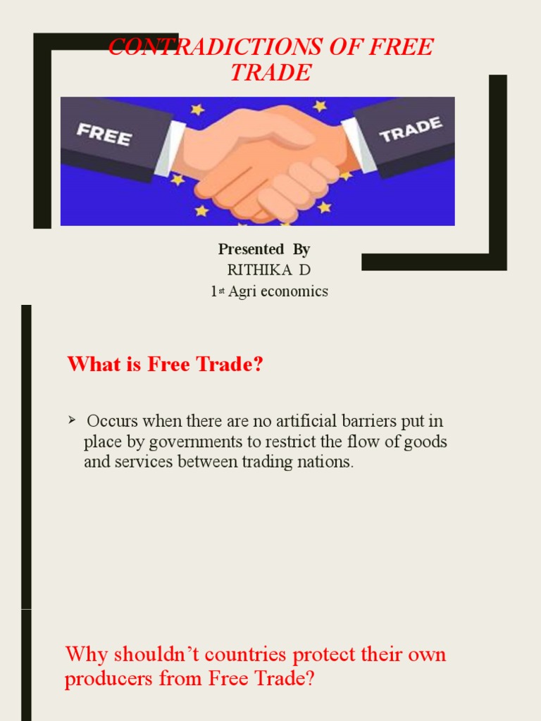 Free Trade: Pros, Cons, and Impacts | PDF | Free Trade | Tariff
