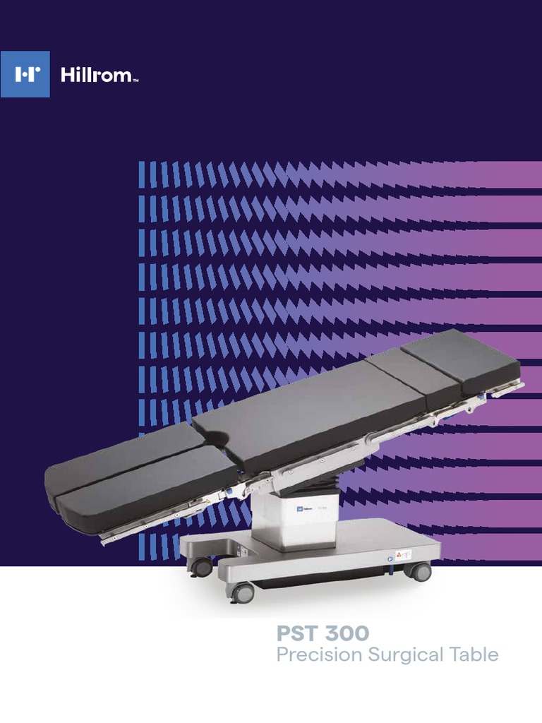 Hillrom PST 300 Mutoasztal Eng | PDF | Surgery | Orthopedic Surgery