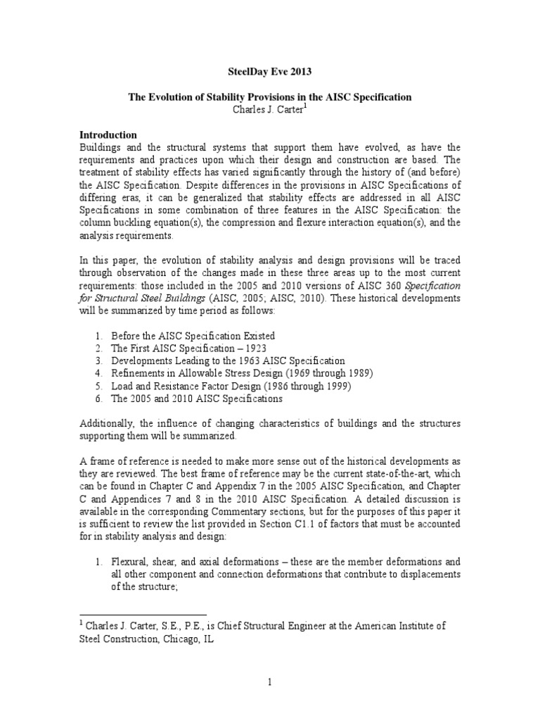 AISC K Factor | PDF | Buckling | Strength Of Materials