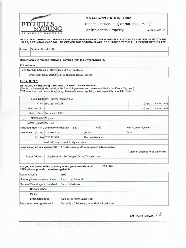 Signed Form | PDF