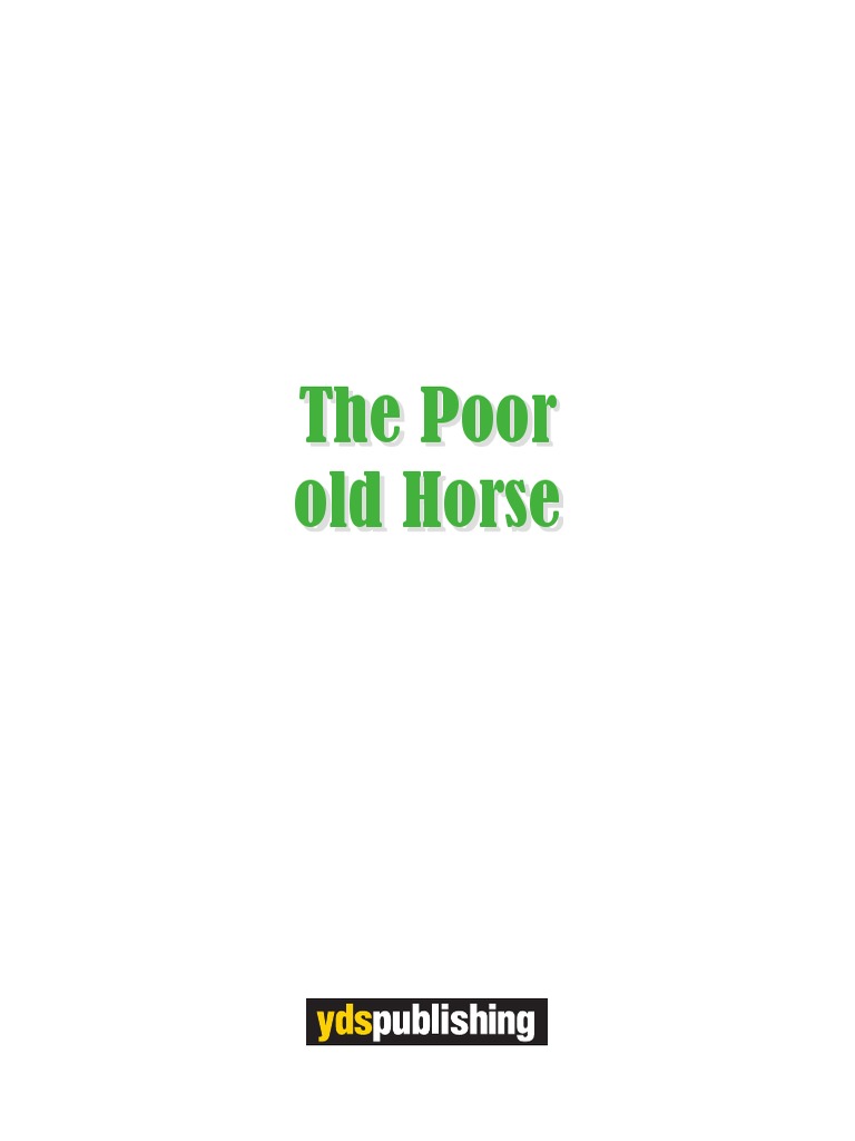 A1 THE POOR OLD HORSE Classmate Reader | Download Free PDF | Foods