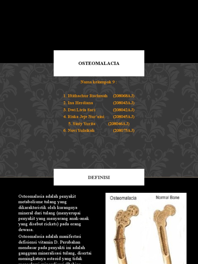 Osteomalacia | PDF