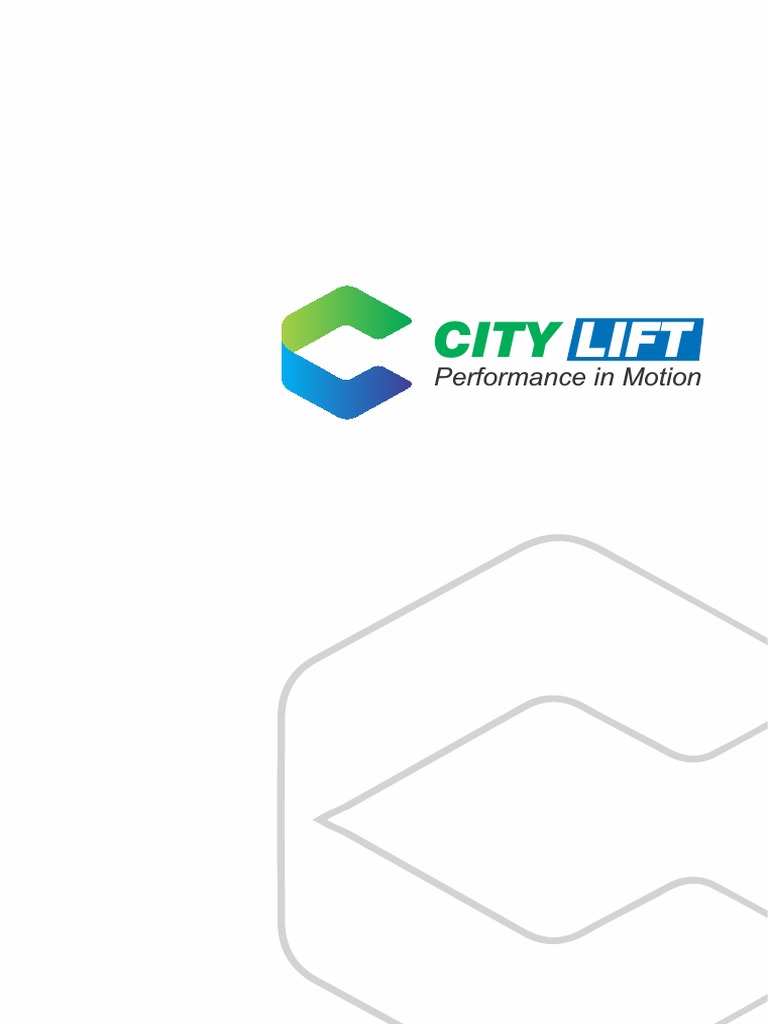 Citylift Brochure | PDF | Elevator | Outsourcing