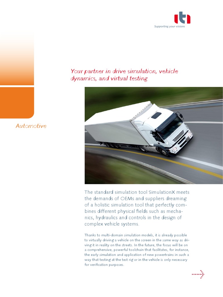 Your Partner in Drive Simulation, Vehicle Dynamics, and Virtual Testing ...