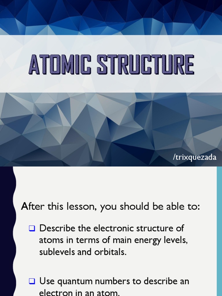 What Is A Quantum Mechanical Model | Download Free PDF | Atomic Orbital ...