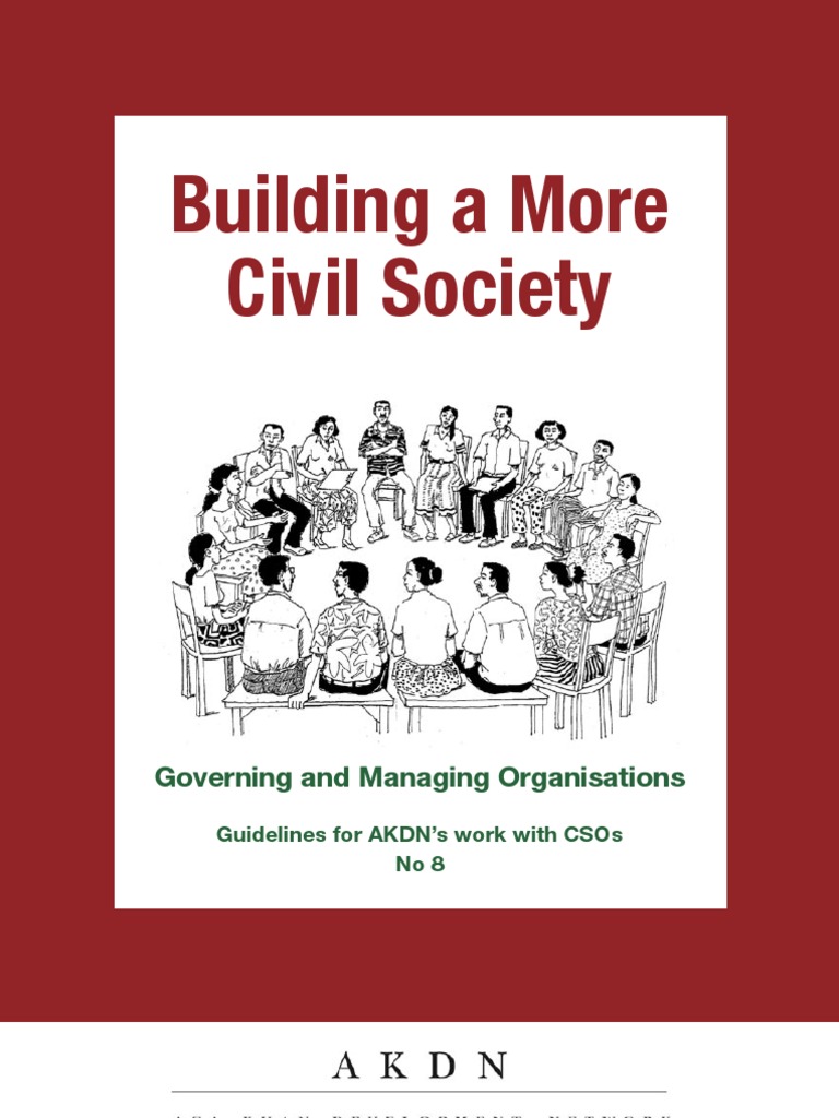 Building A More Civil Society: Governing and Managing Organisations ...