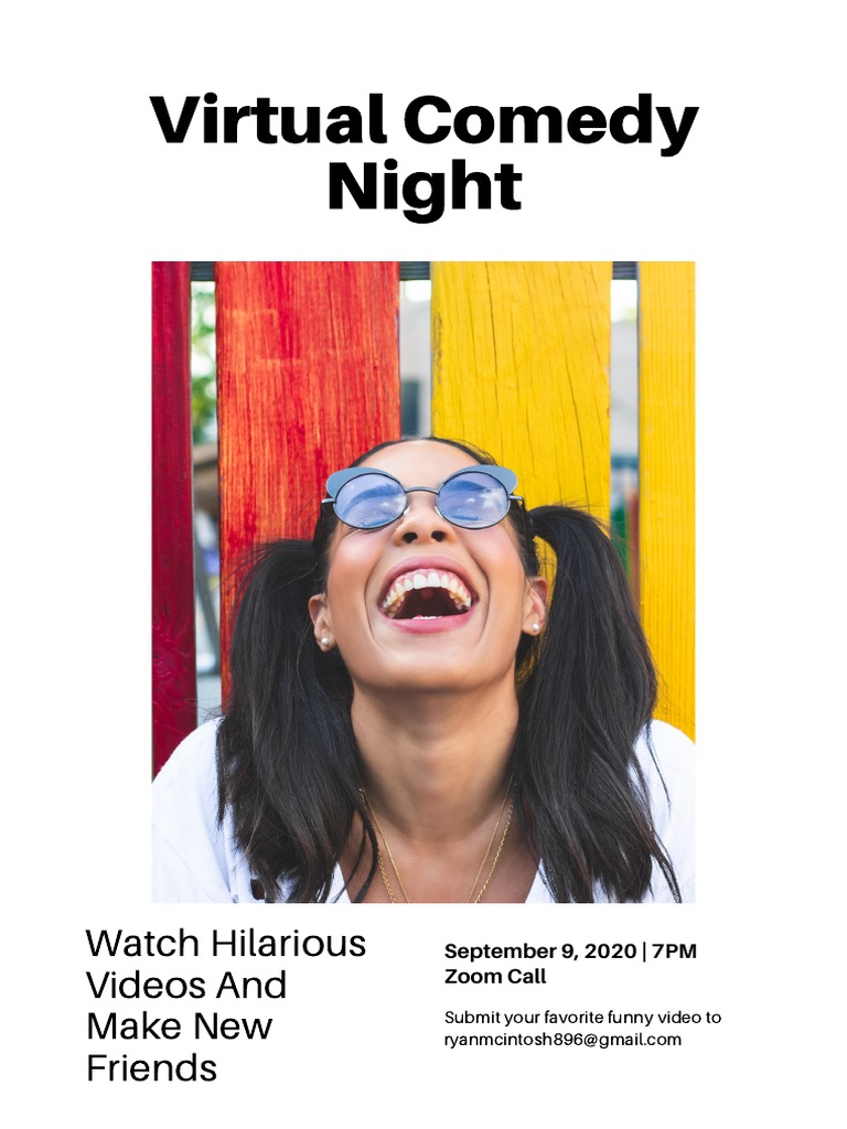 Virtual Comedy Night: Watch Hilarious Videos and Make New Friends | PDF