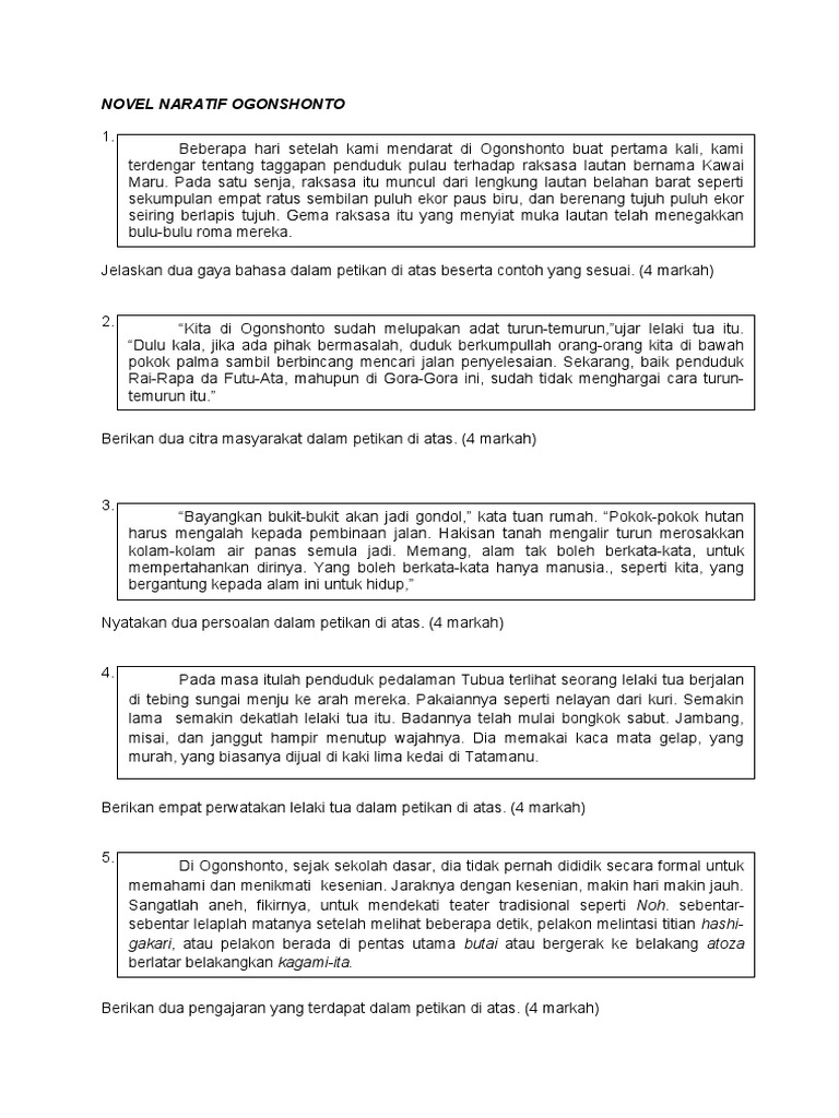 Soalan Struktur | PDF