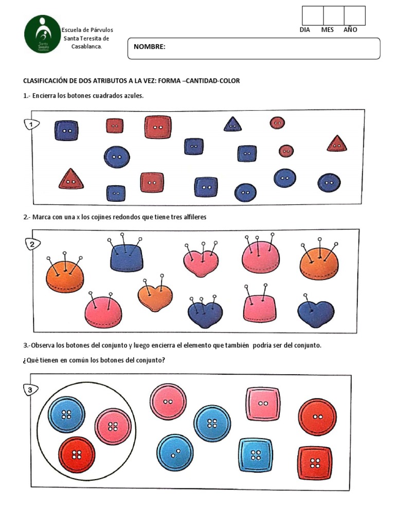 Kinder Lunes 03 Mayo Matematicas | PDF | Artes (general) | Enseñanza de ...