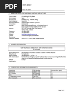 MSDS Autosol | PDF | Dangerous Goods | Toxicity