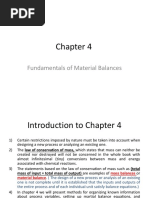 Material Balance in Chemical Reactions | PDF | Stoichiometry | Chemical Reactions