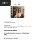 José Joya: Pioneer of Abstract Art | PDF | The Arts | Paintings