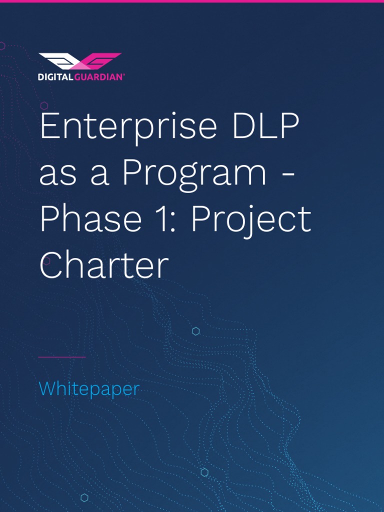 Whitepaper DLP Program Phase1 | PDF | Software As A Service | Regulatory Compliance