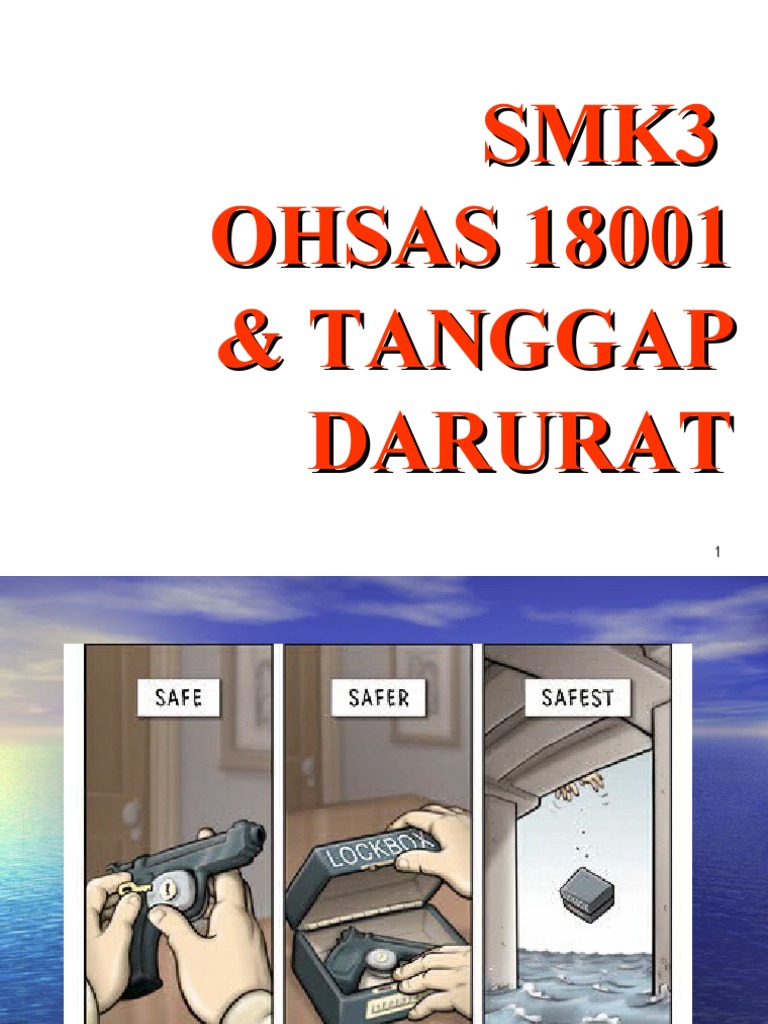 K-6. SMK3 Dan Tanggap Darurat B | PDF