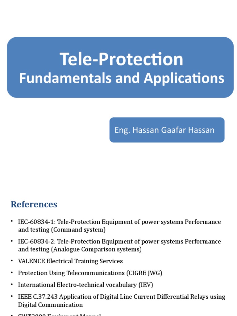 Tele Protection | PDF | Telecommunication | Electric Power Transmission