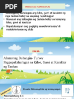 Pamantayan Sa Sayaw Interpretasyon | PDF