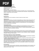 Efectos y dosis de Tonaril (Trihexifenidilo) | PDF | Enfermedad de ...