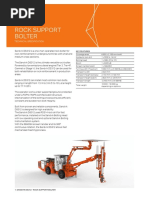 SANDVIK DD321-40C Development Drill: Technical Specification | PDF ...