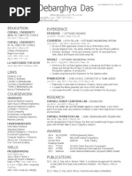 Deedy Resume | PDF | Java Script | Software