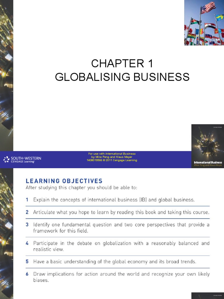Chapter 1 Globalising Business | PDF | Gross Domestic Product | Economies