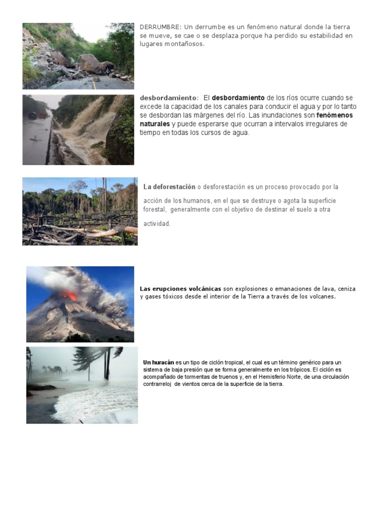 Fenomenos Naturales | PDF