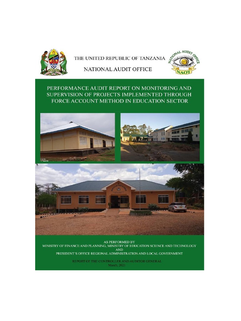 CAG On Force Account | PDF | Audit | Qualitative Research