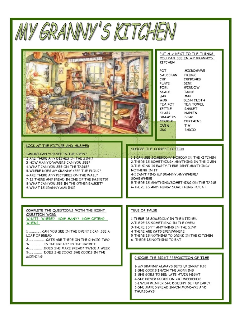 My Grannys Kitchen | PDF | Cooking | Food And Drink Preparation