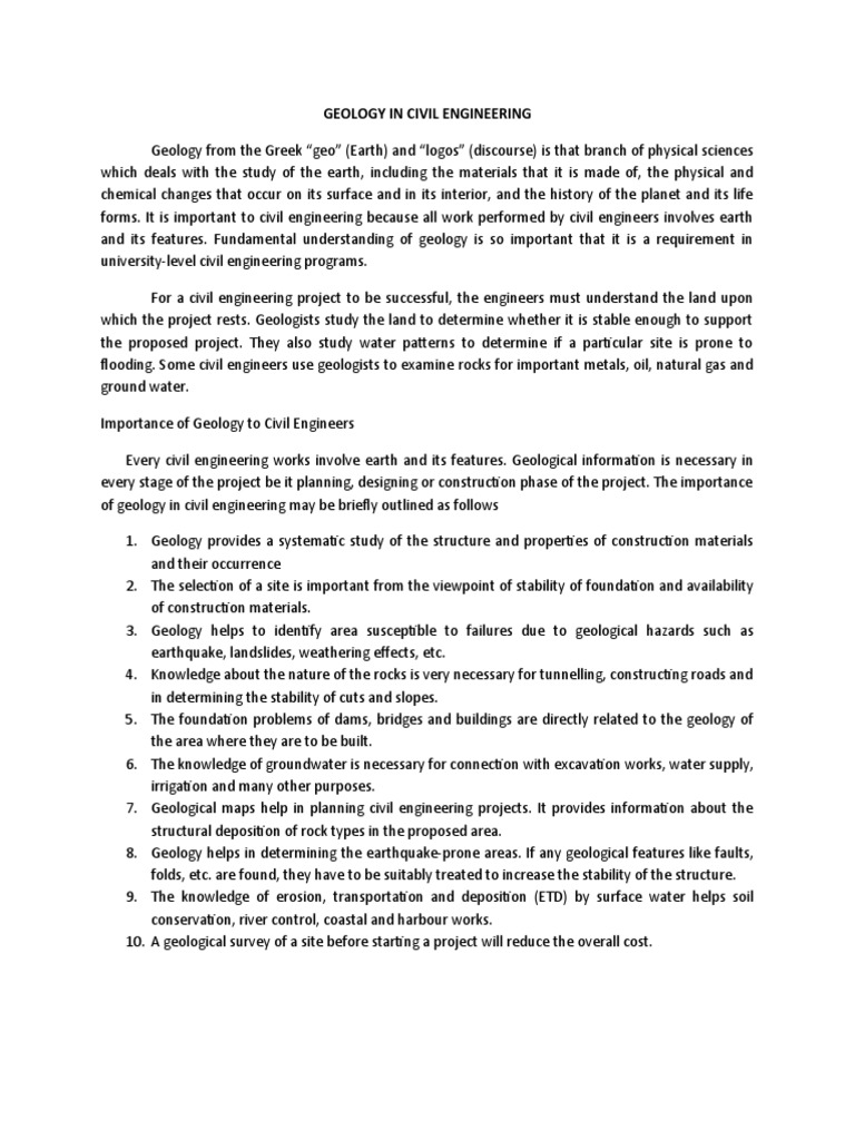 Group One (General Geology) | PDF | Plate Tectonics | Weathering