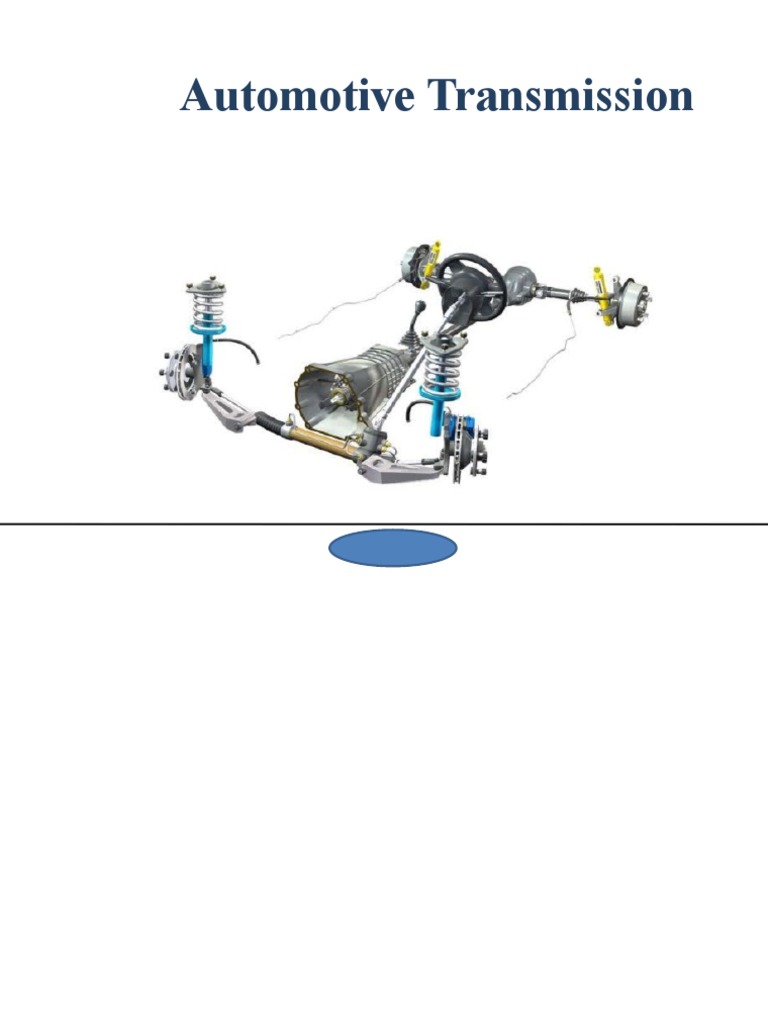 Transmission System | PDF | Clutch | Automatic Transmission