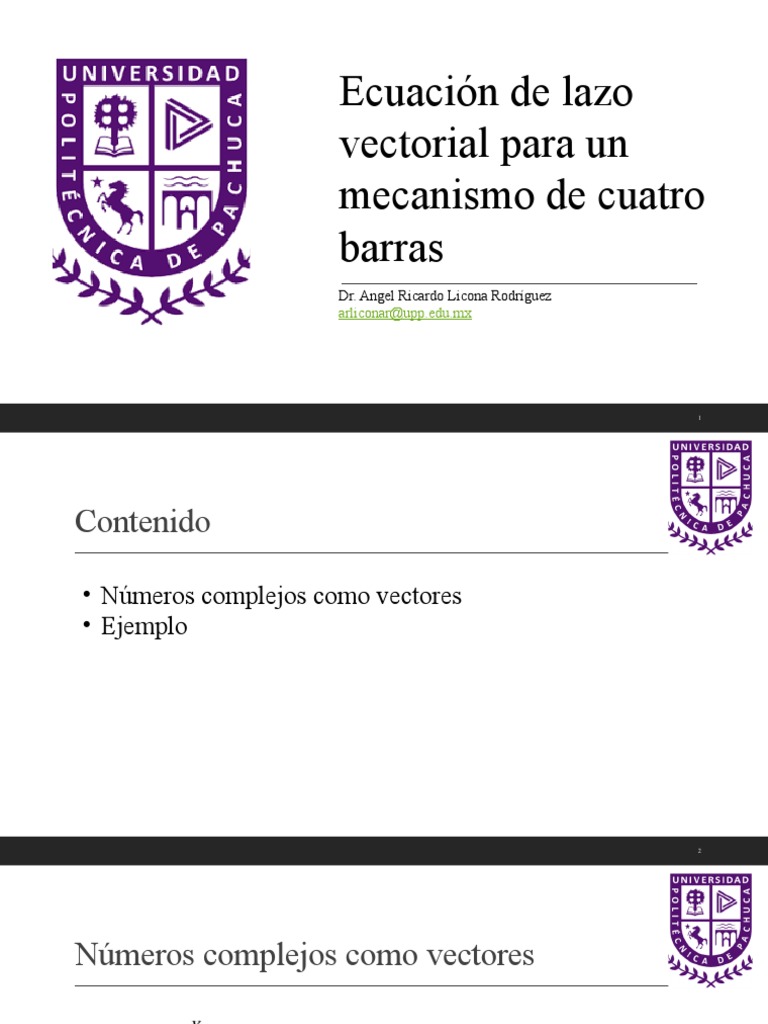 Ecuación de Lazo Vectorial | PDF