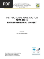 ENTREP.-MIND-SYLLABUS-SY-2024-2025 | PDF | Entrepreneurship | Mindset