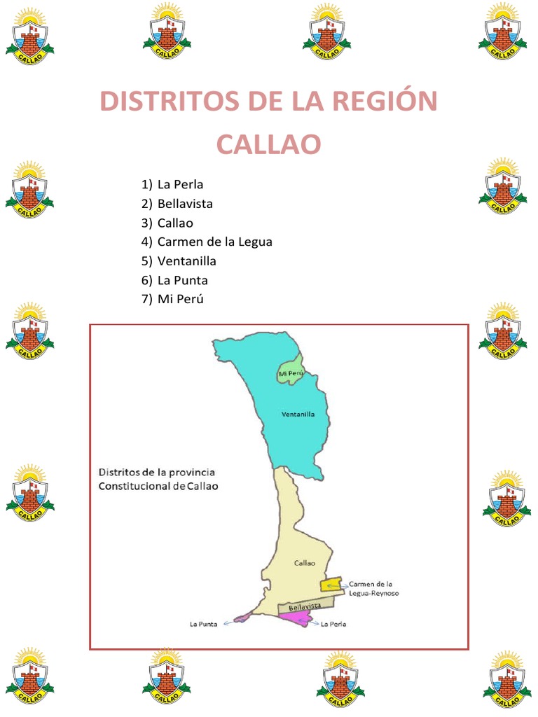 DISTRITOS DE LA REGIÓN CALLAO | PDF